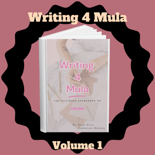 Writing For Mula | Craftolistic Unlimited